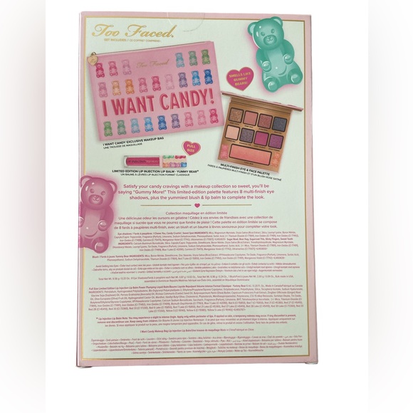Too Faced | Makeup | Nib Sealed Too Faced Tummy Gummy Limited Edition 3 ...
